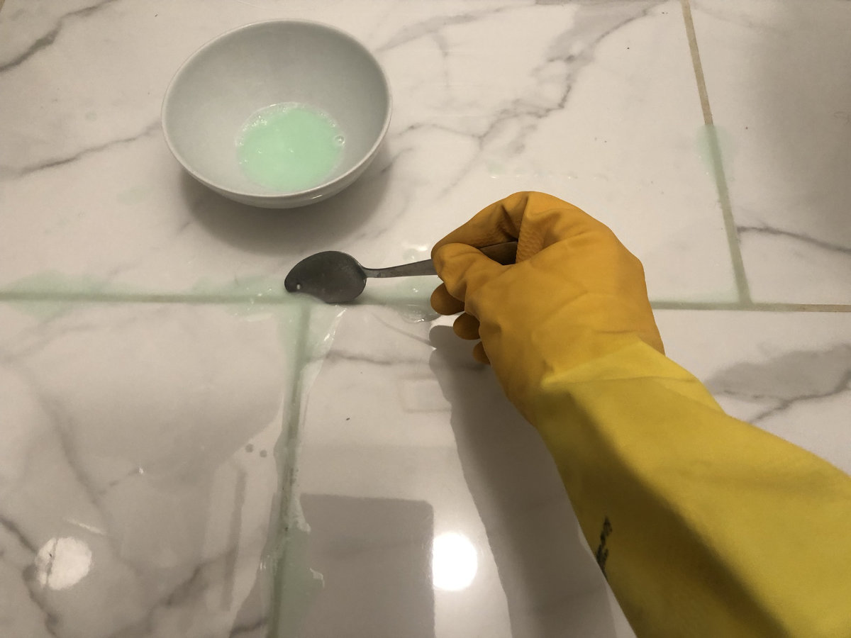 Best Homemade Grout Cleaner - Sparkling Penny