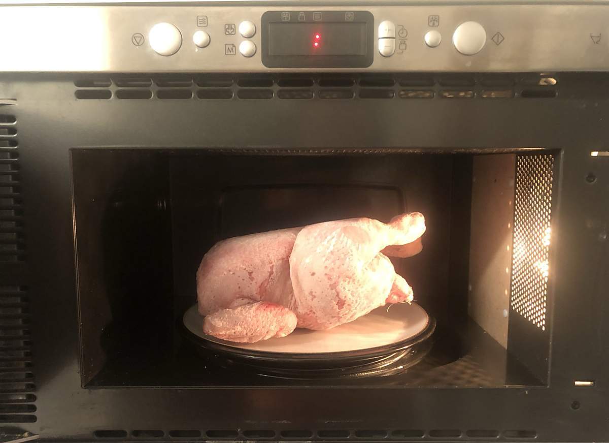 How To Defrost a Whole Chicken Fast! - Sparkling Penny