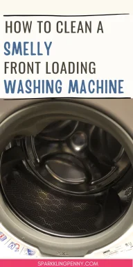 How To Clean Out and Sanitize A Smelly Washing Machine With This Simple ...