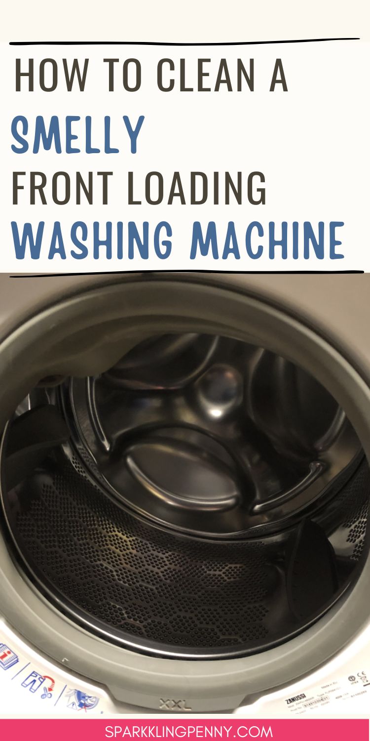 How To Clean Out and Sanitize A Smelly Washing Machine With This Simple ...
