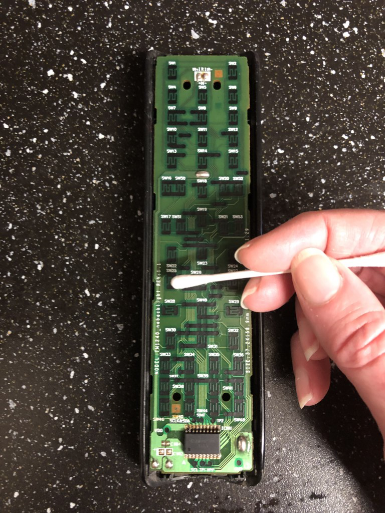 How To Clean A Sticky TV Remote Control - Sparkling Penny