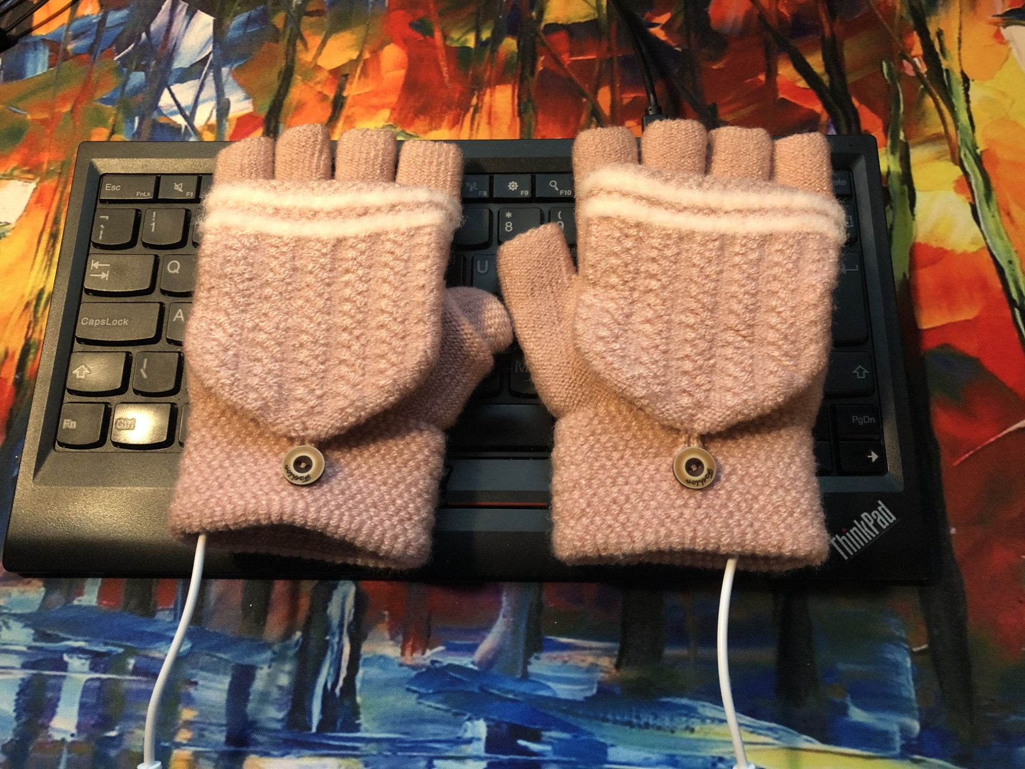 How To Keep Your Hands Warm At Work - Sparkling Penny