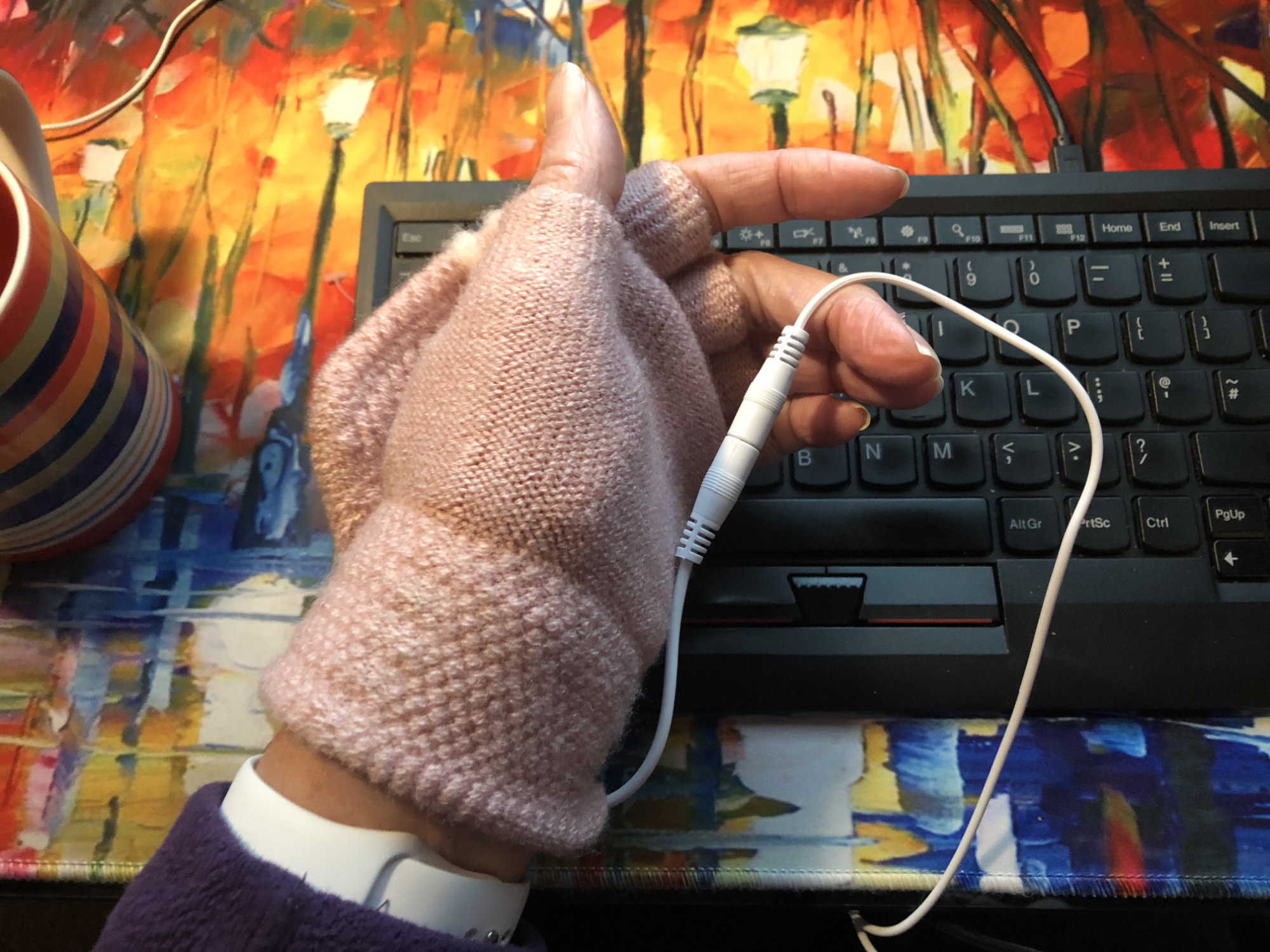 How To Keep Your Hands Warm At Work - Sparkling Penny